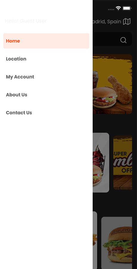 React Food Ordering App UI Template by theoremui | CodeCanyon